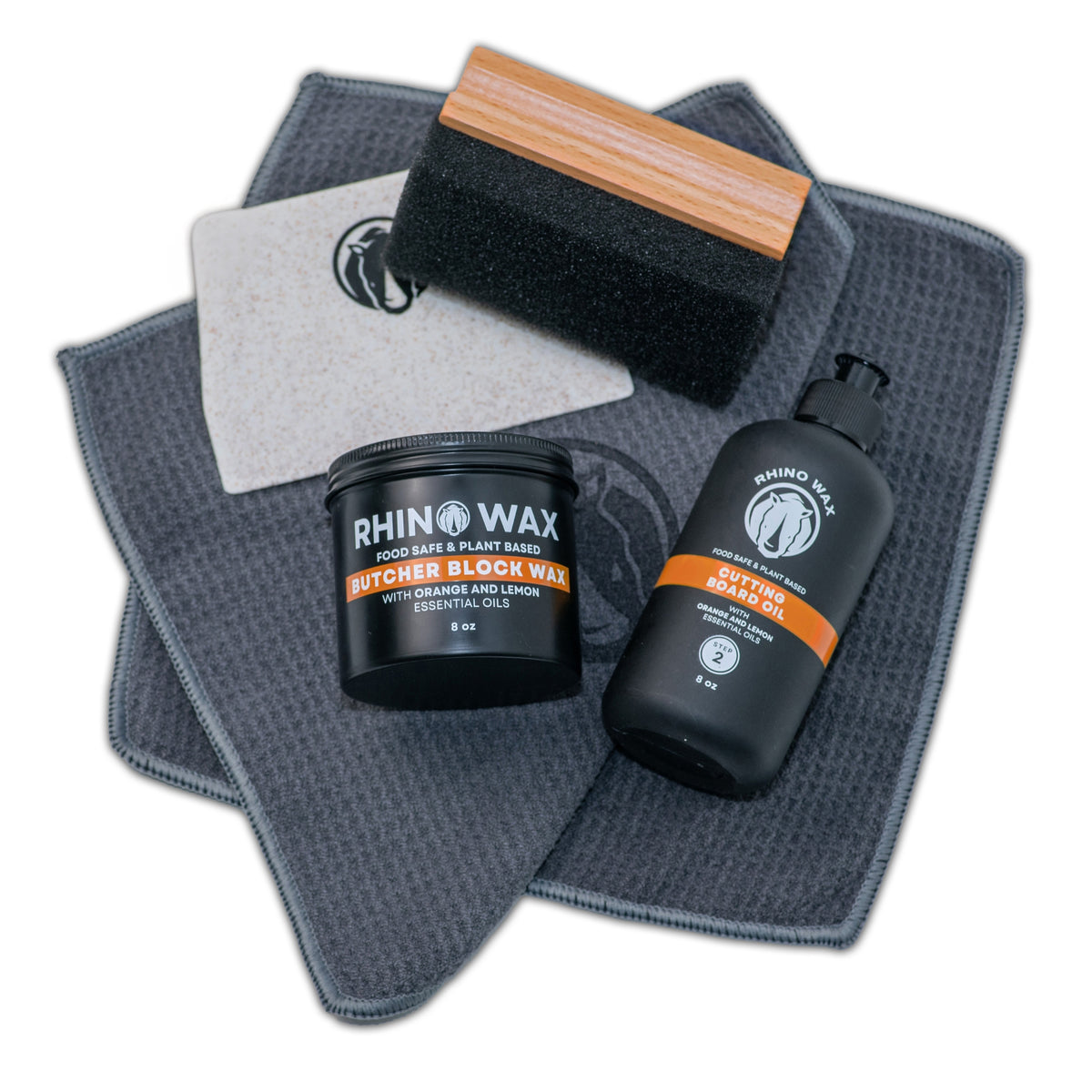 Butcher Block Maintenance Kit – Rhino Wax